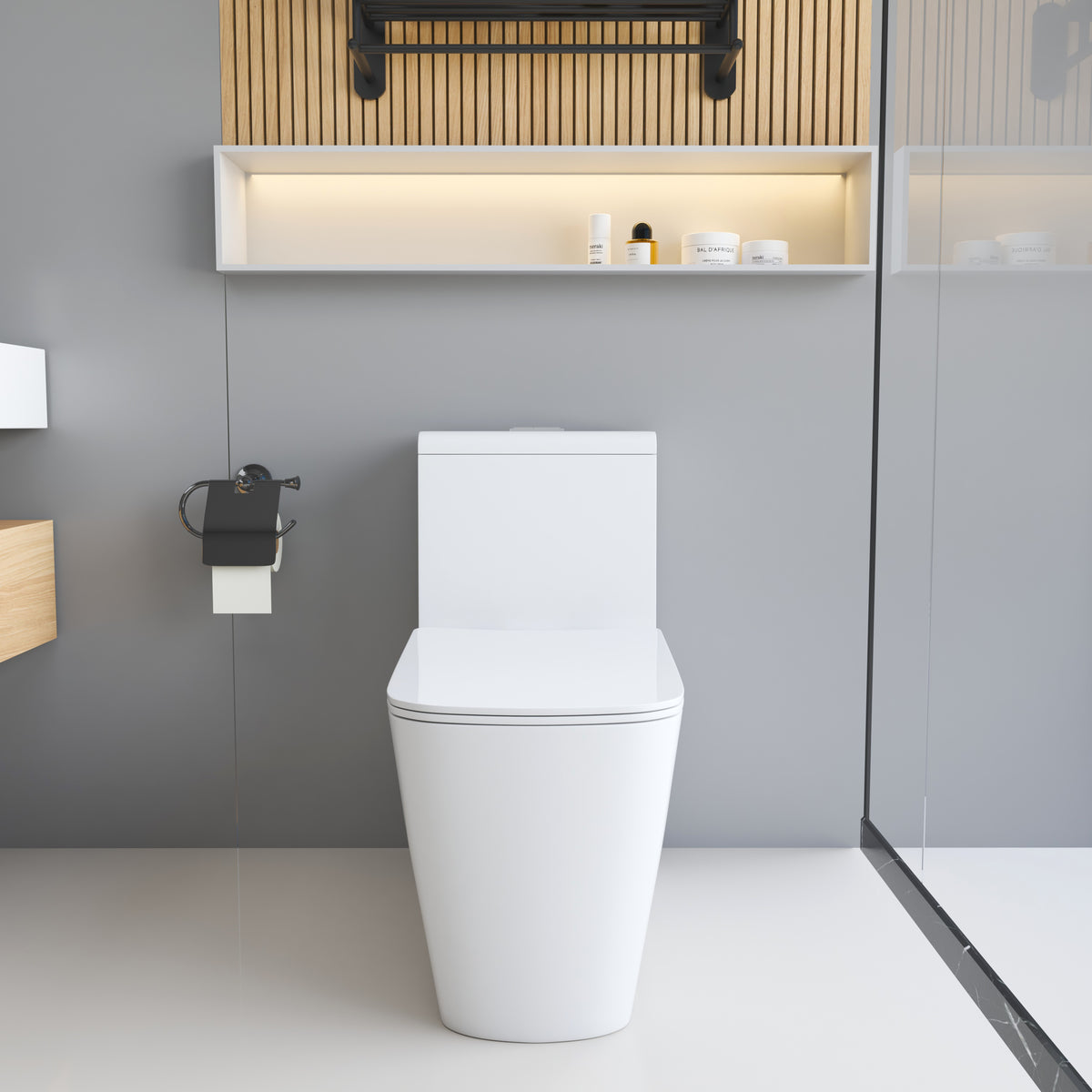 A09 Siphonic one-piece toilet 6/4.2 Litre 28"*14-1/8"*29-1/8" — KDK HOME